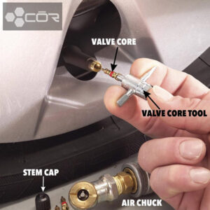 How To Fix Or Tighten A Leaky Tire Valve Stem? | COR Wheels